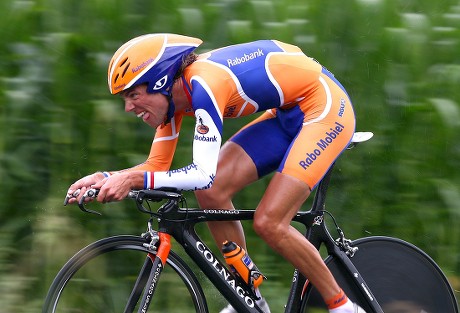 Dutch Cyclist Thomas Dekker Rabobank Team Editorial Stock Photo - Stock ...