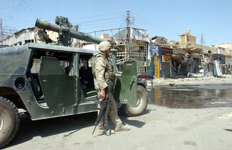 U S Marines Patrol Central Najaf Editorial Stock Photo - Stock Image ...