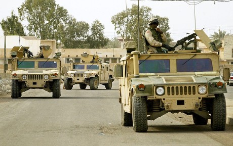 Convoy 401st Military Police Company 720 Editorial Stock Photo - Stock ...