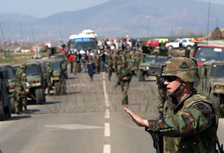 Us Soldiers Nato Peacekeeping Forces Set Editorial Stock Photo - Stock ...