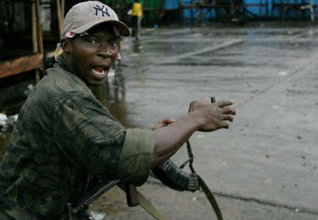 Liberia Frontline Fighting - Jul 2003 Stock Pictures, Editorial Images ...