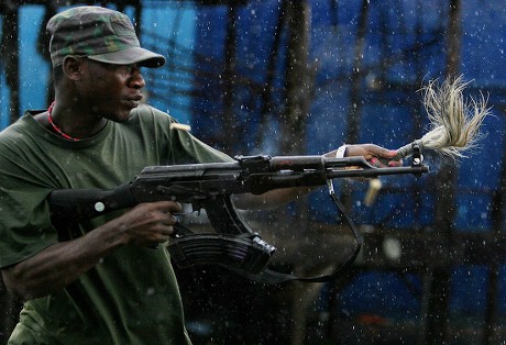 Liberia Frontline Fighting - Jul 2003 Stock Pictures, Editorial Images ...