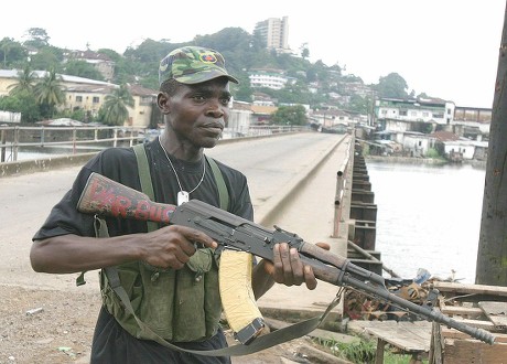 Liberia Frontline Fighting - Jul 2003 Stock Pictures, Editorial Images ...