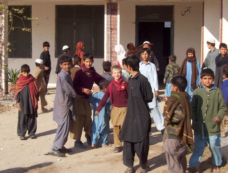 Pakistani School Children Play Compound Their Editorial Stock Photo ...