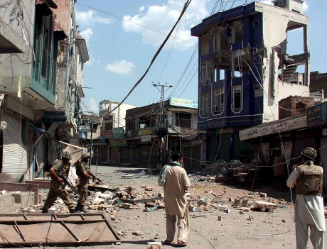 Pakistani Soldiers Seen On Patrol Mingora Editorial Stock Photo - Stock ...