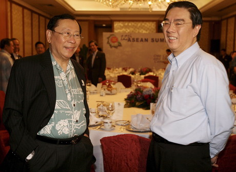 Philippine Foreign Affairs Secretary Alberto Romulo Editorial Stock ...