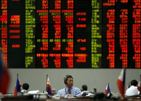 Filipino Employee Philippine Stocks Exchange Pse Editorial Stock Photo ...