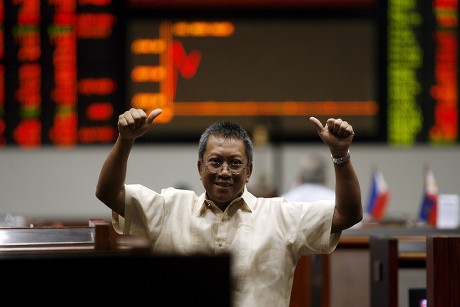 Filipino Employee Philippine Stocks Exchange Pse Editorial Stock Photo ...