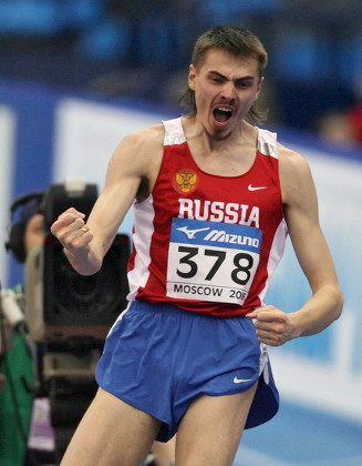 Russias Yaroslav Rybakov Celebrates His Victory Editorial Stock Photo ...