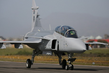 Gripen Fighter Jet Performs 2006 Africa Editorial Stock Photo - Stock ...
