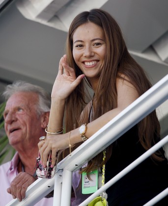 Jessica Michibata R Girlfriend British Formula Editorial Stock Photo ...