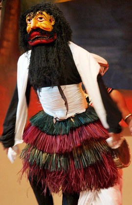 Traditionally Dressed Salu Paliya Ritualistic Devil Editorial Stock ...