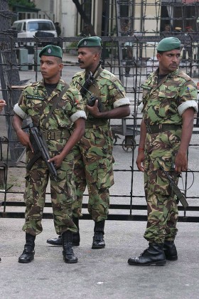 Sri Lankan Army Elite Commandos Bomb Editorial Stock Photo - Stock ...