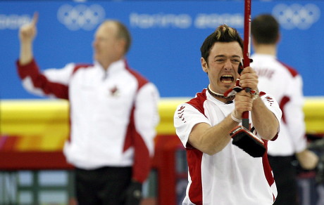 Jamie Korab Canada Celebrates Teammates Curling Editorial Stock Photo ...