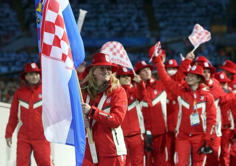 Croatian Olympic Winter Sport Team Led Editorial Stock Photo - Stock ...