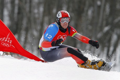Simon Schoch Switzerland Action During Mens Editorial Stock Photo ...