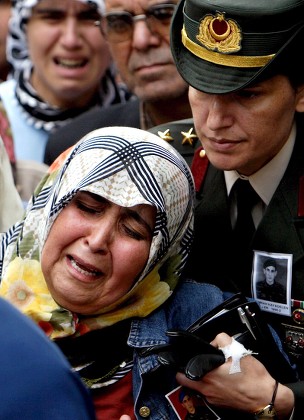 Hanife Kayadelen Front Mother Emrah Kayadelen Editorial Stock Photo ...