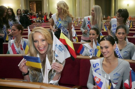 Participants Miss Europe 2006 Contest Daniela Editorial Stock Photo ...
