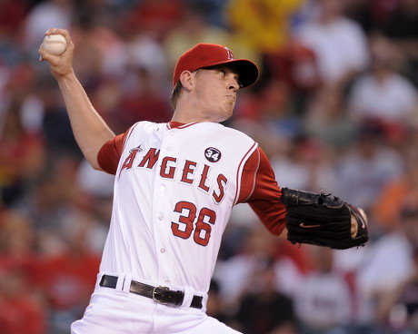Jon Wilhite Throws Out First Pitch Editorial Stock Photo - Stock Image ...