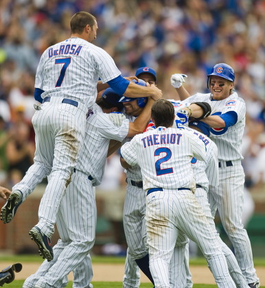 Chciago Cubs Outfielder Mark Derosa L Editorial Stock Photo - Stock ...