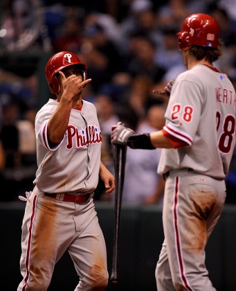 Usa Baseball Mlb Playoffs - Oct 2008 Stock Pictures, Editorial Images ...