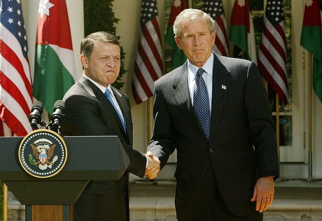 Us President George W Bush R Editorial Stock Photo - Stock Image ...