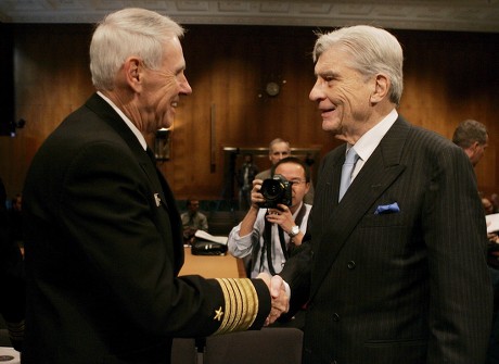 Admiral William Fallon Testifies During His Editorial Stock Photo ...