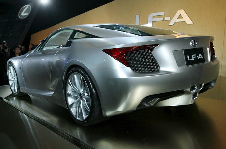 Lexus Lfa Concept Car Introduced During Editorial Stock Photo - Stock ...