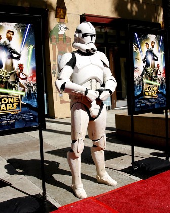 Stormtrooper Character Film Stands Guard On Editorial Stock Photo ...