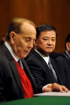 General Eric Shinseki R Listens Republican Editorial Stock Photo ...