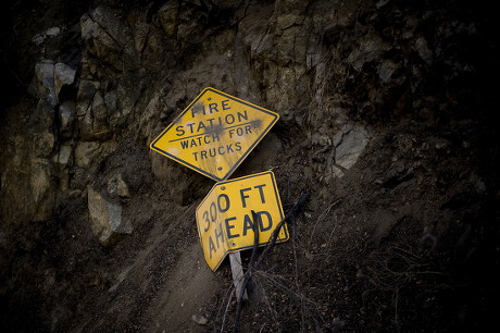 Damaged Traffic Sign Caused By Station Editorial Stock Photo - Stock ...