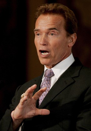 Governor California Arnold Schwarzenegger Speaks Georgetown Editorial ...