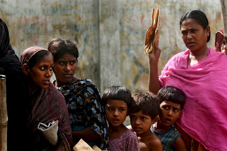 Bangladeshi People Low Income Groups Stand Editorial Stock Photo ...