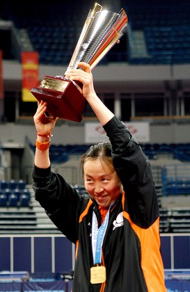 Jiao Li Netherlands Raises Trophy She Editorial Stock Photo - Stock ...