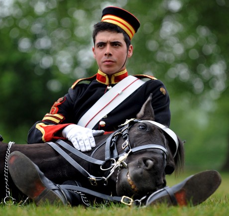 Corporal Daniel Evans Sits Beatrice During Editorial Stock Photo ...