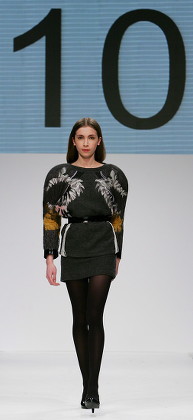 Model Wears Outfit By Student Designer Editorial Stock Photo - Stock ...