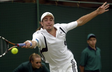 Nicolas Massu Chile Reaches Forehand Return Editorial Stock Photo ...