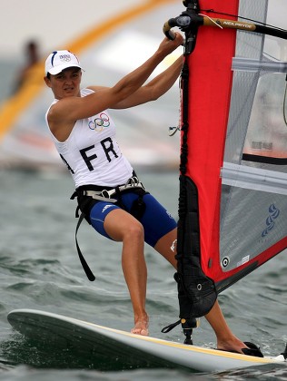 French Female Winsurfer Faustine Merret Action Editorial Stock Photo ...