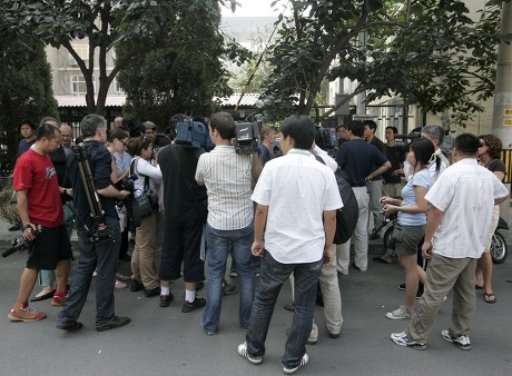 Media Seen Free Tibet Activists Ginger Editorial Stock Photo - Stock ...