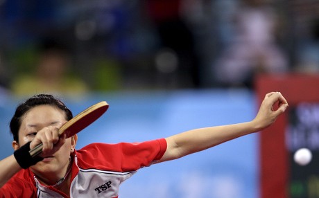 Singapores Li Jia Wei Returns Ball Editorial Stock Photo - Stock Image ...