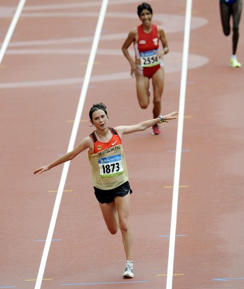 German Runner Melania Kraus On Her Editorial Stock Photo - Stock Image ...