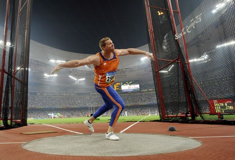 Dutch Rutger Smith Competes Mens Discus Editorial Stock Photo - Stock ...