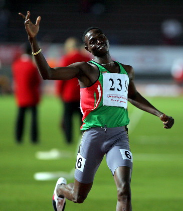 Runner Abu Bakr Sudan Finishes Mens Editorial Stock Photo - Stock Image ...