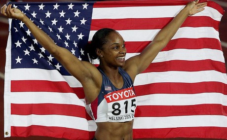 Us Michelle Perry Celebrates After Winning Editorial Stock Photo ...