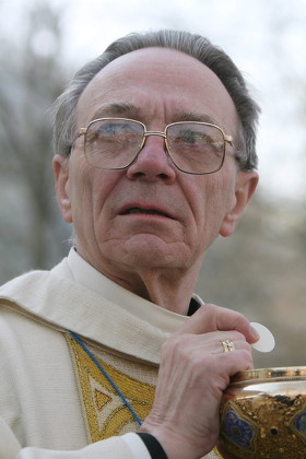 Bishop Jacques Perrier Prays Statue Our Editorial Stock Photo - Stock ...