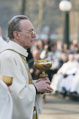 Bishop Jacques Perrier Prays Statue Our Editorial Stock Photo - Stock ...