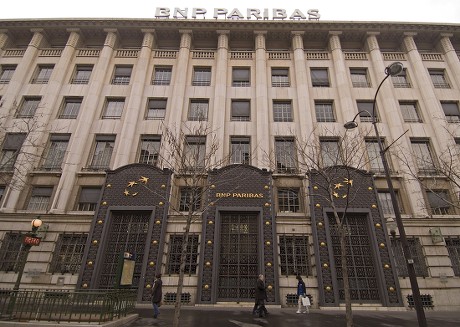General Outside View Bnp Paribas Headquarters Editorial Stock Photo ...