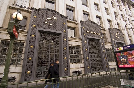 General Outside View Bnp Paribas Headquarters Editorial Stock Photo ...