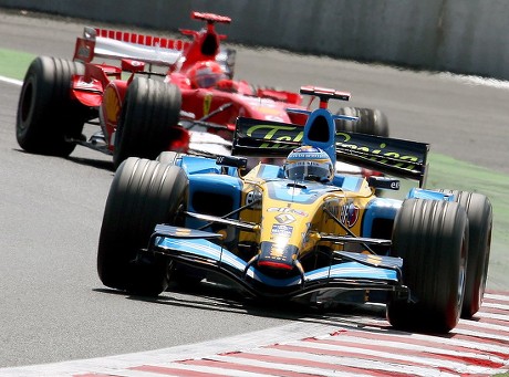 Spanish Fernano Alonso Front Renault F1 Editorial Stock Photo - Stock ...