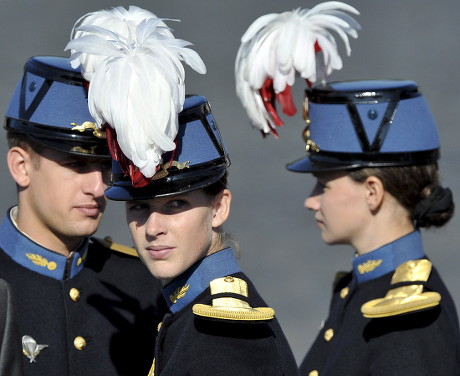 Saint Cyr Military Academy Cadets On Editorial Stock Photo - Stock ...